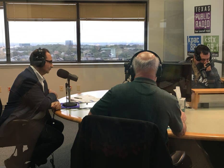 Texas Public Radio's The Source Features Dr. Larry Schlesinger